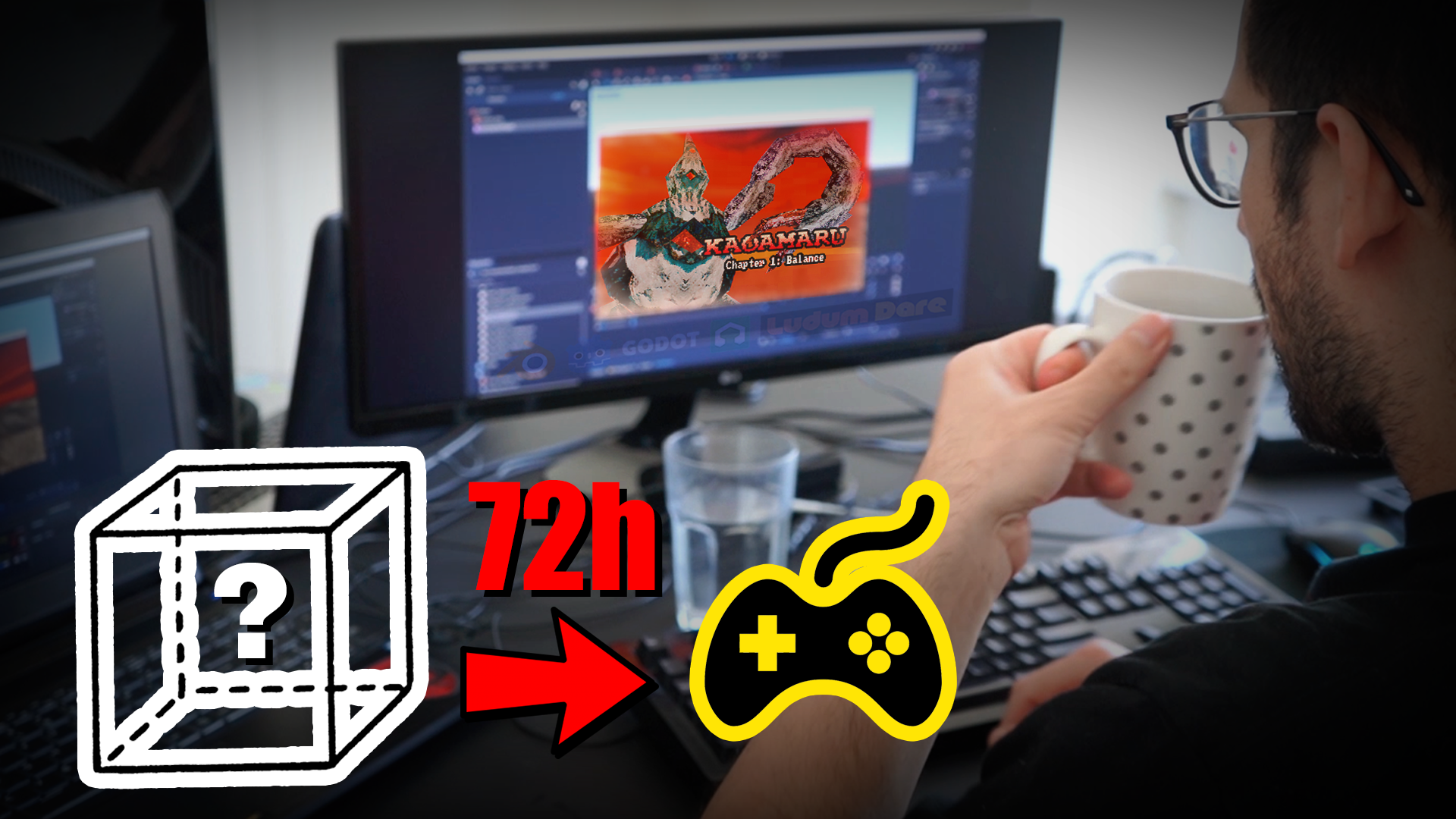 COMO CRIEI UM JOGO CINEMÁTICO EM 3 DIAS - Jornada no Game Jam Ludum Dare