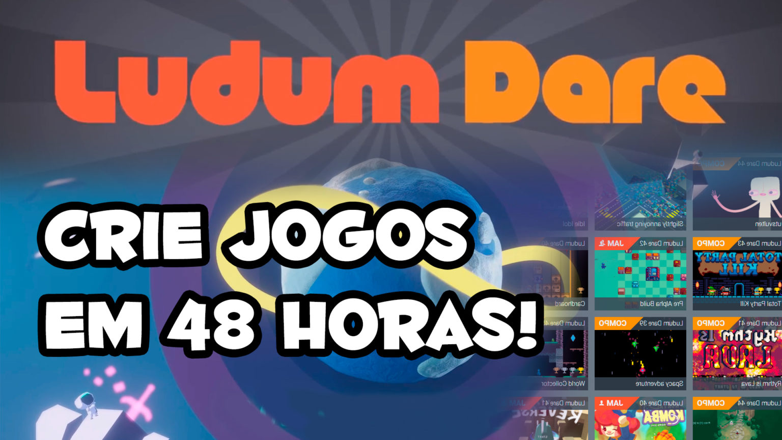 O que é Game Jam e Ludum Dare? Crie Jogos em 48 horas!